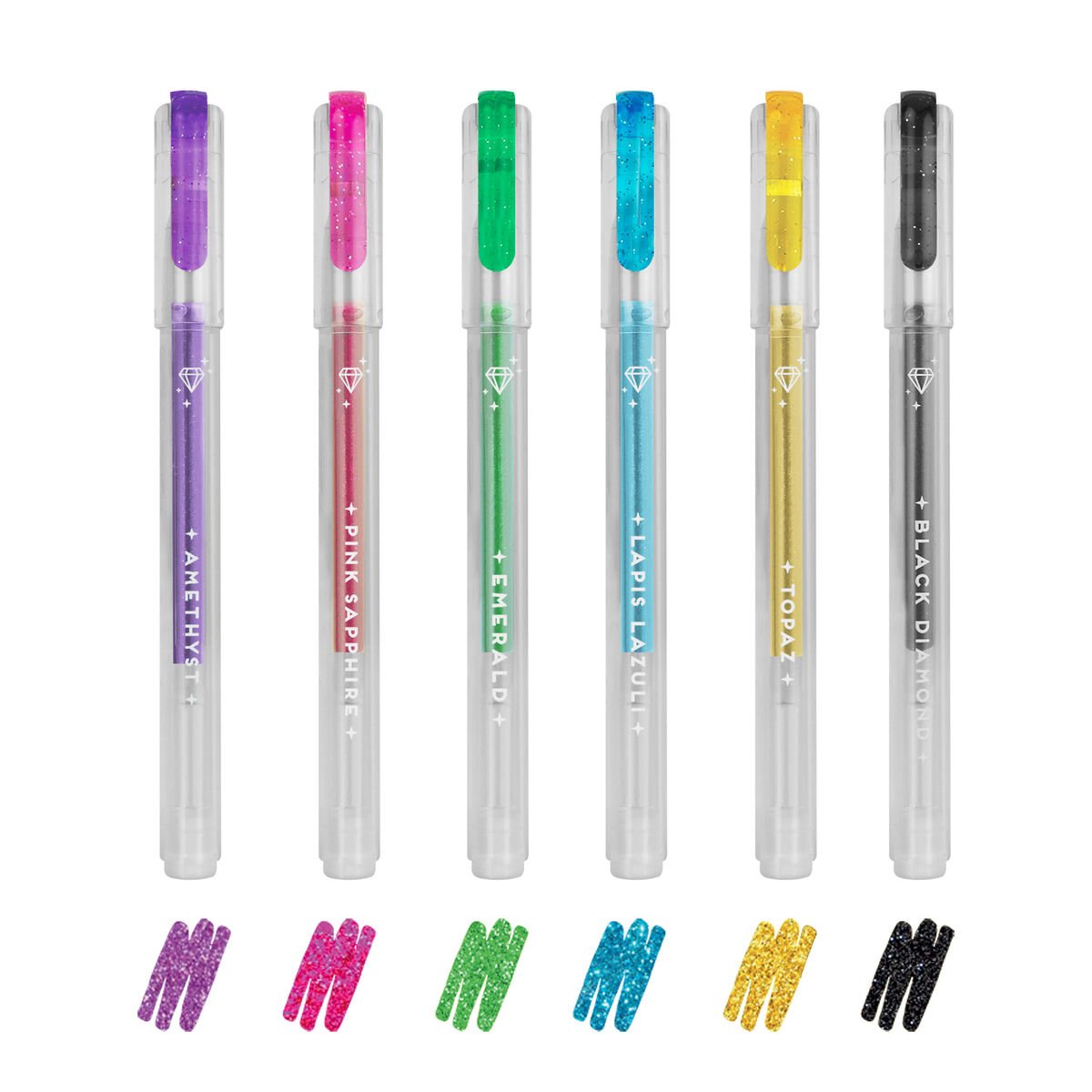 Set Of 6 Mini Gel Pens - Spring Is In The Air - Pastel Colours – Mini ...